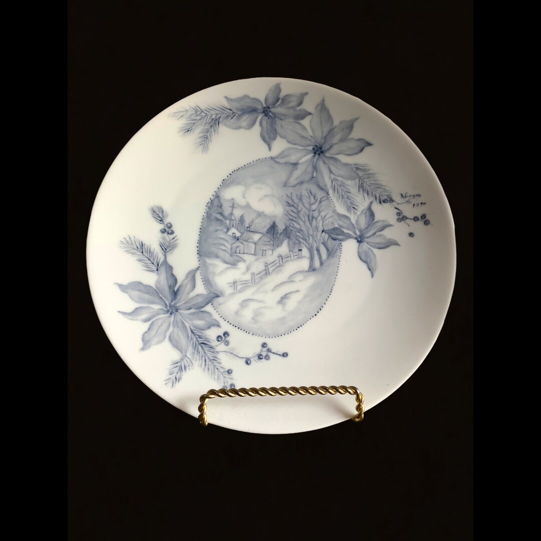 VINTAGE Alogue 1970 Plate - Etsy