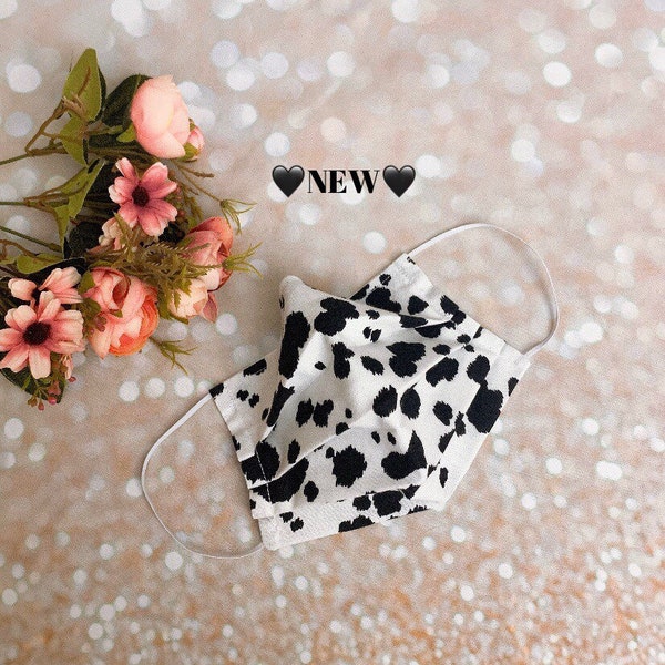 Dalmatian Face Mask - Etsy