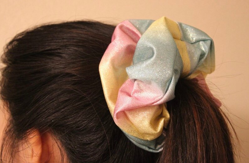 JUMBO Scrunchie Oversized Scrunchie Extra Large Scrunchie Hair - Etsy