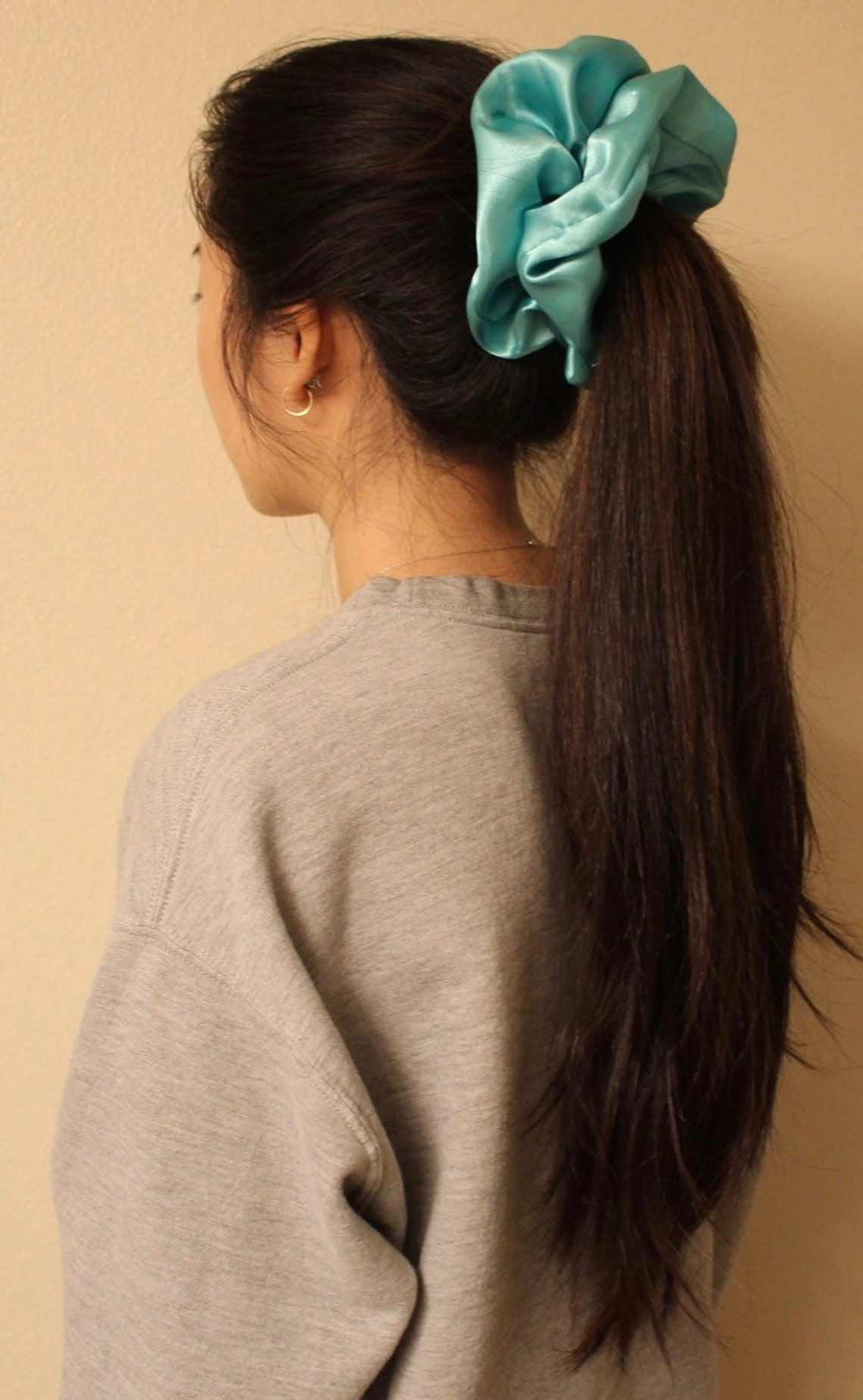 JUMBO Scrunchie Oversized Scrunchie Large Scrunchie Hair Tie - Etsy
