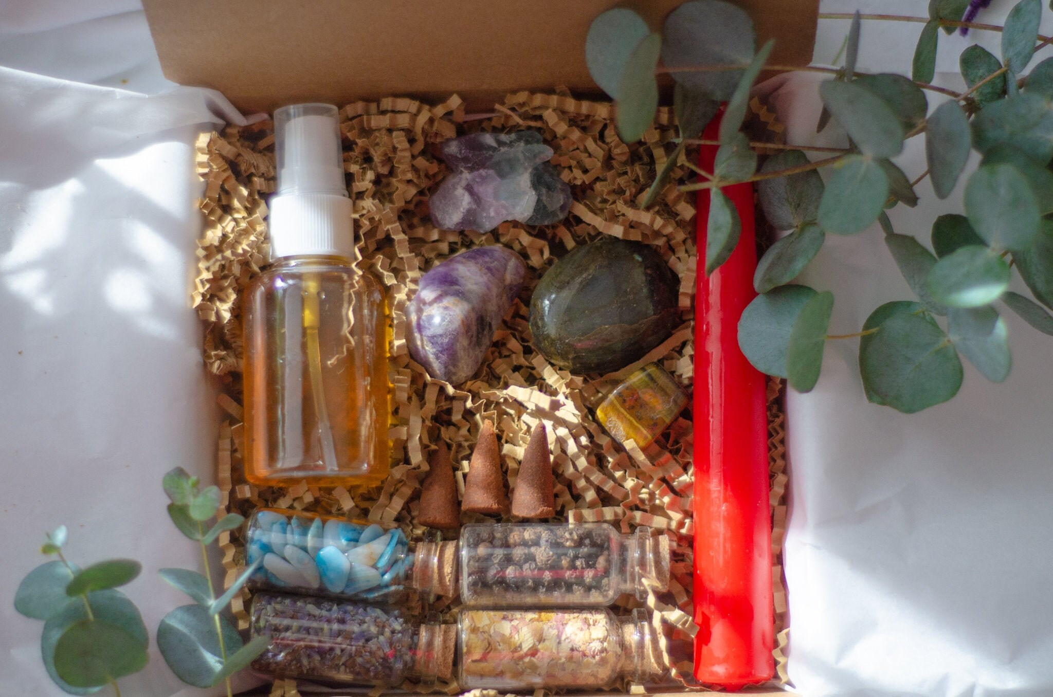 Intention Box Set Mystery Box Metaphysical Box Crystal - Etsy