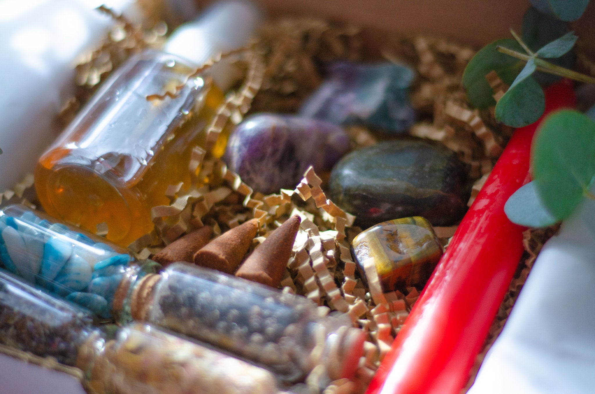 Intention Box Set Mystery Box Metaphysical box crystal | Etsy