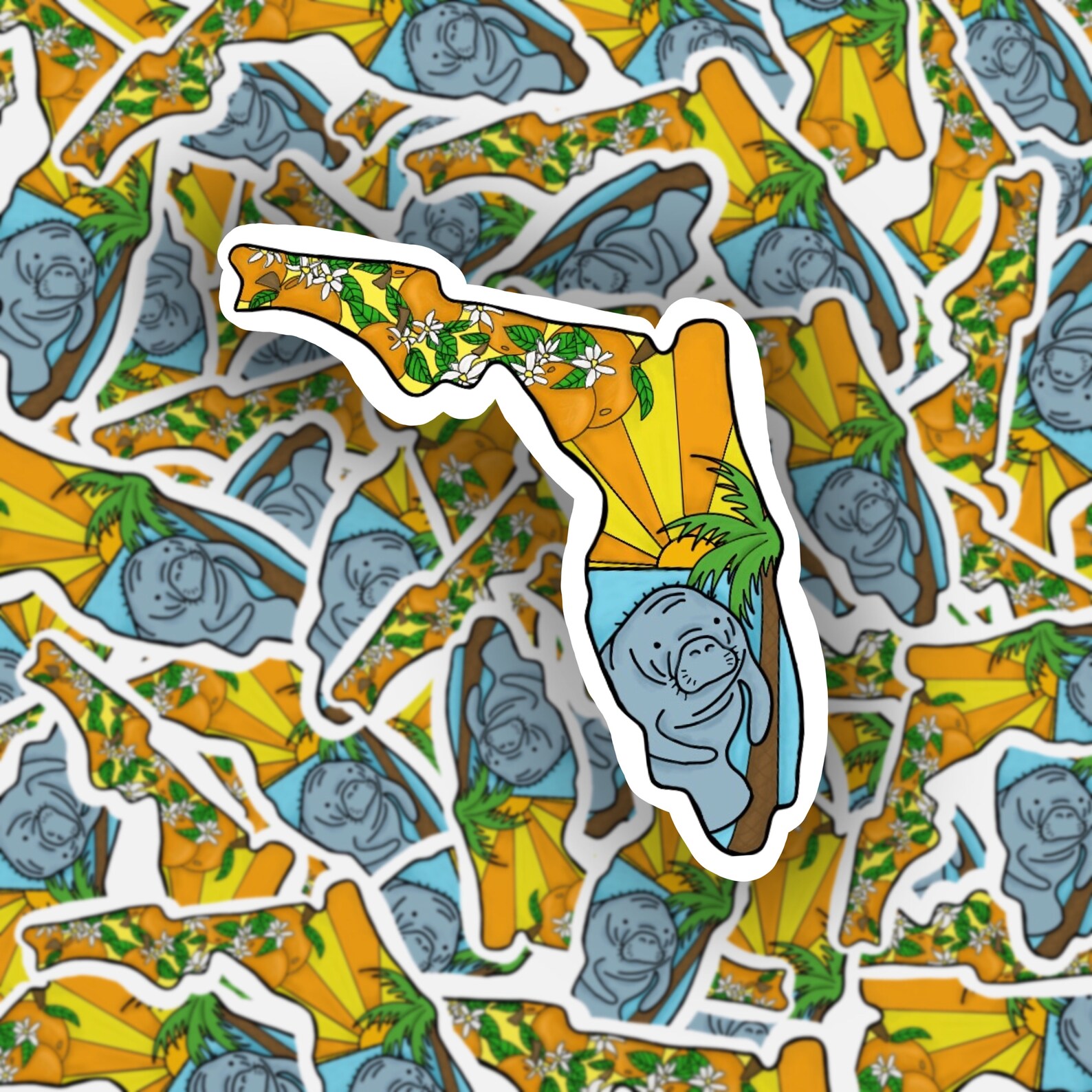 Florida Sticker - Etsy