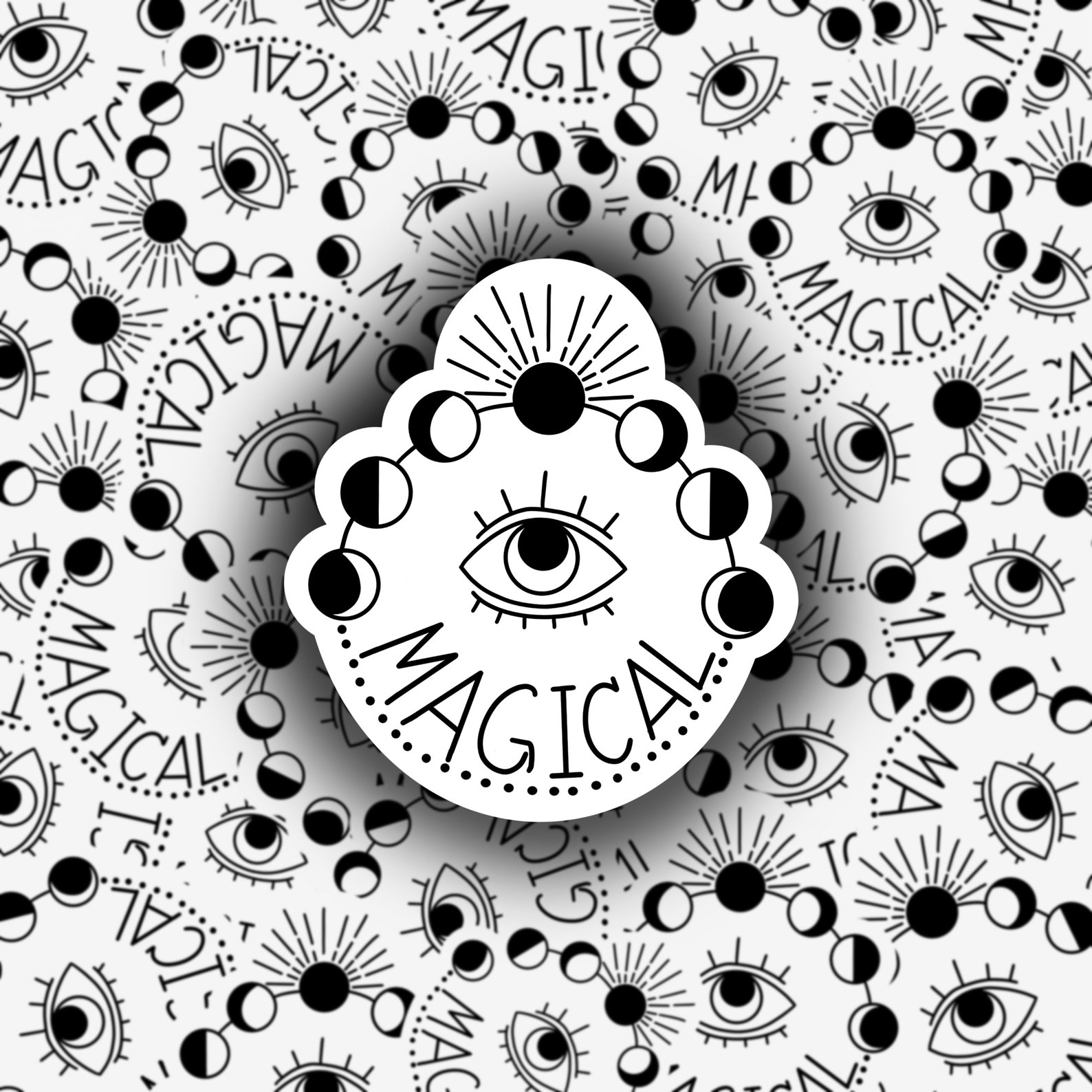 Magick Third Eye Sticker - Etsy