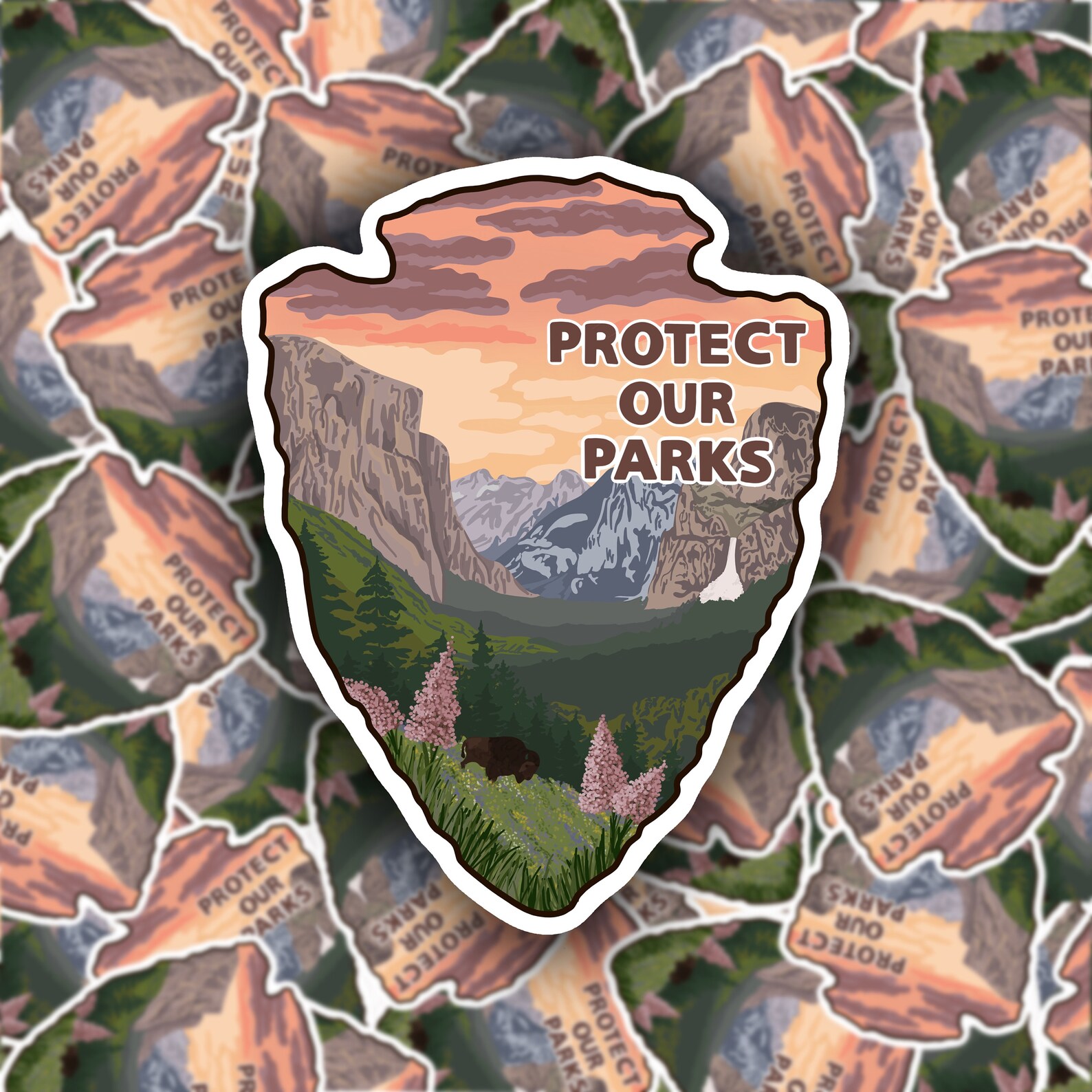 Protect Our Parks Sticker Proceeds Donated to National Park - Etsy