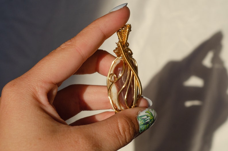 Wire Wrapped Crystal Pendants Complex Wire Wrapped Pendants - Etsy