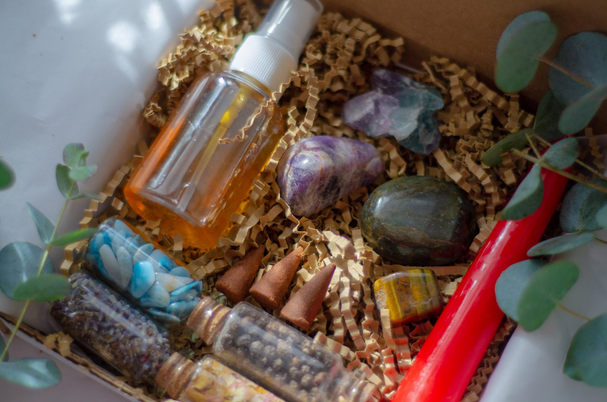 Intention Box Set Mystery Box Metaphysical box crystal | Etsy