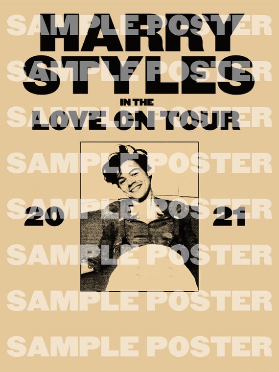 Prints Harry Styles Love On Tour Poster Art & Collectibles Digital ...