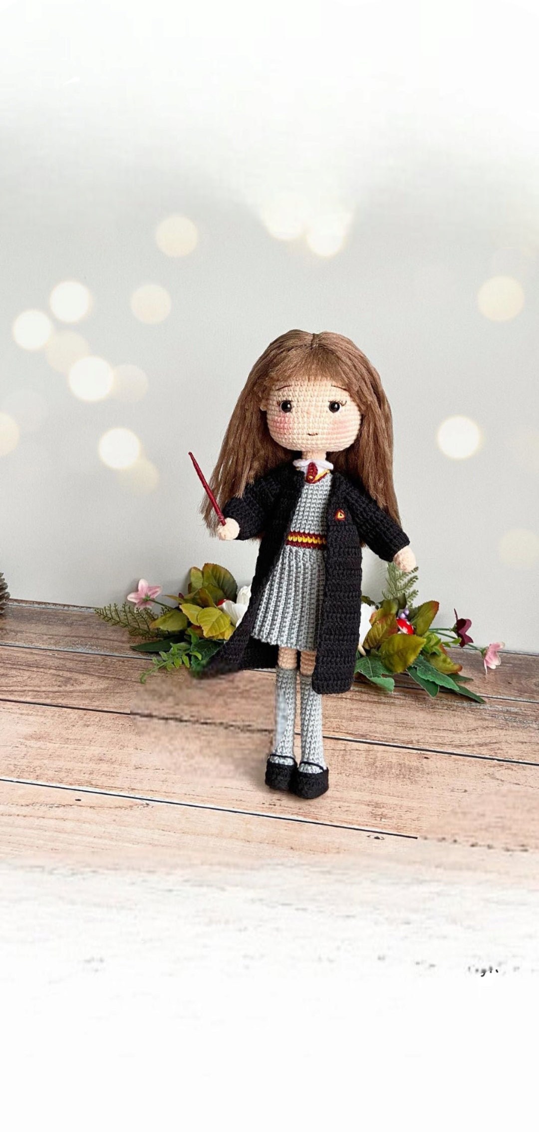 Hermione Granger Crochet Doll ,amigurumi Hermione,handmade Crochet Doll ...