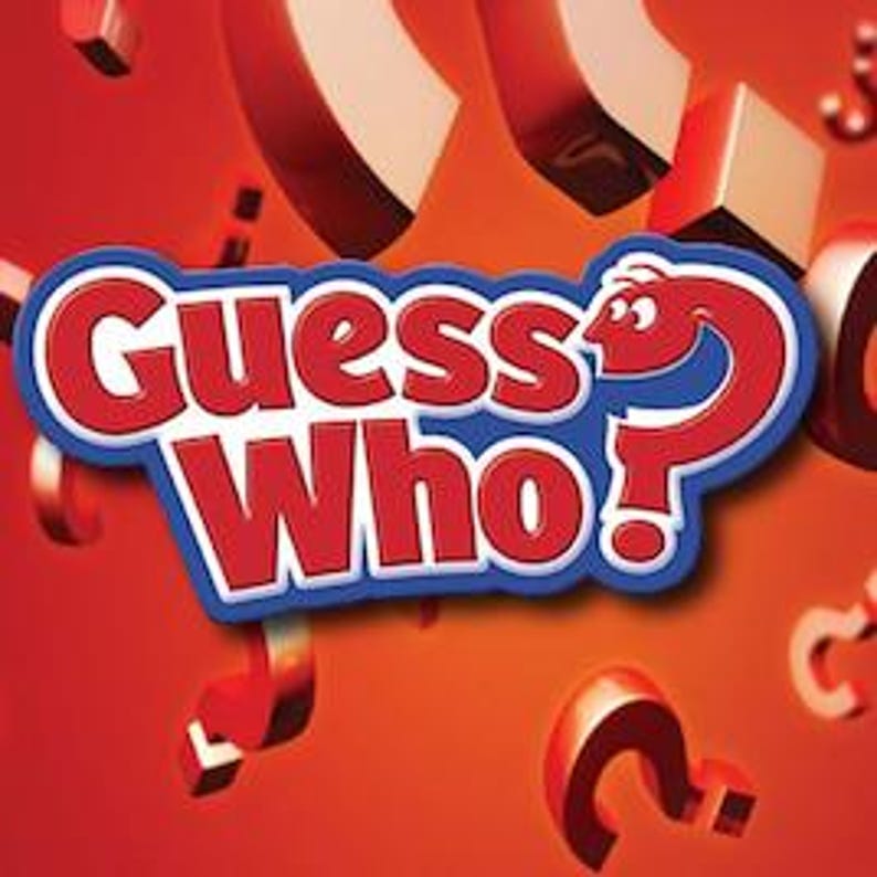 Printable Horror Guess Who Game Board - Etsy