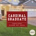 University Lawn Sign, Graduation Yard Sign, Yard Sign Graduation ...