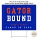Custom College Bound Sign, 2024 Senior Yard Sign, High School ...