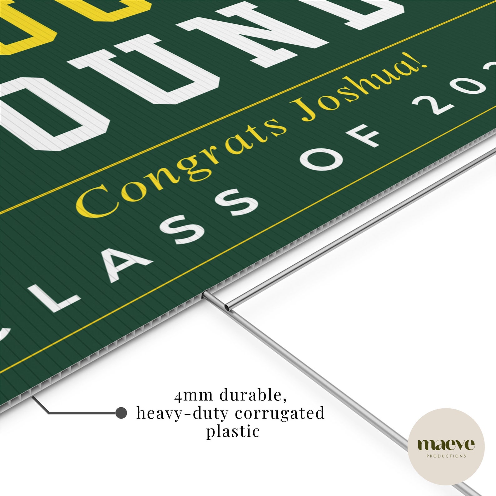College Bound Sign Senior Graduation Yard Sign College Bound Gift ...