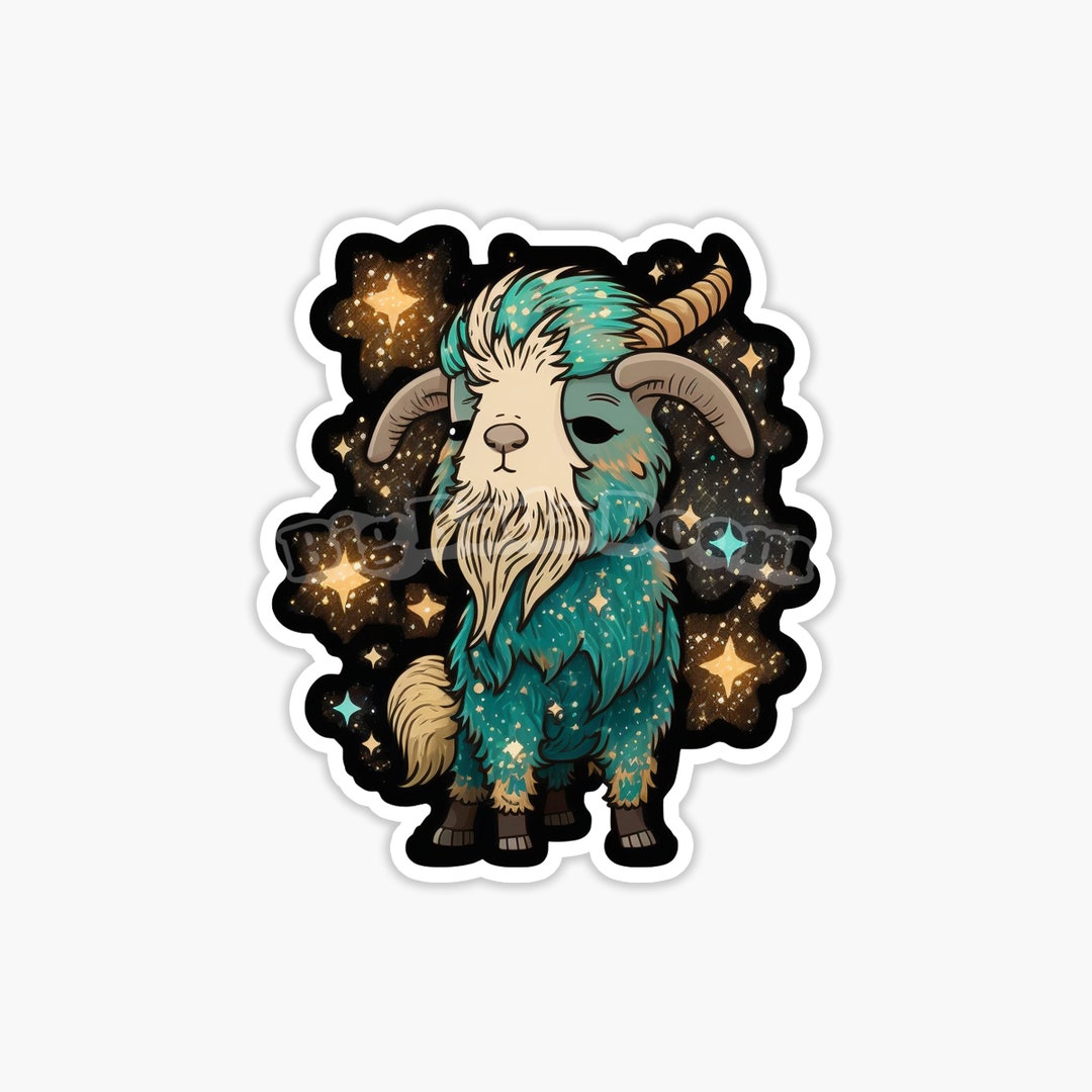 MAGICAL GOAT Vinyl Sticker Laptop Stickers Planner Stickers - Etsy