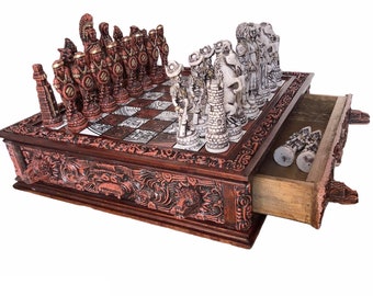 Aztec enochian chess board - forallbeach