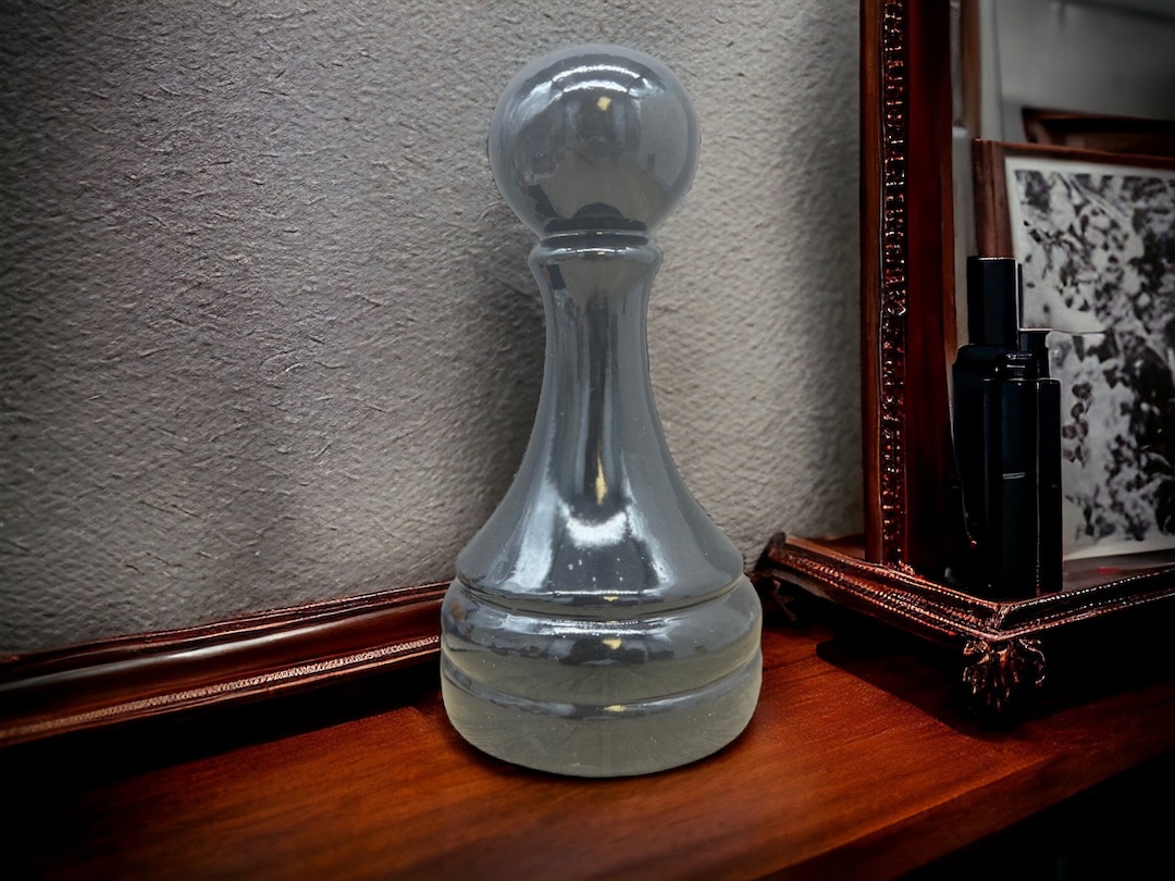 LARGE Ceramic Pawn Chess Piece for Home Decor Interior Design, Chess ...