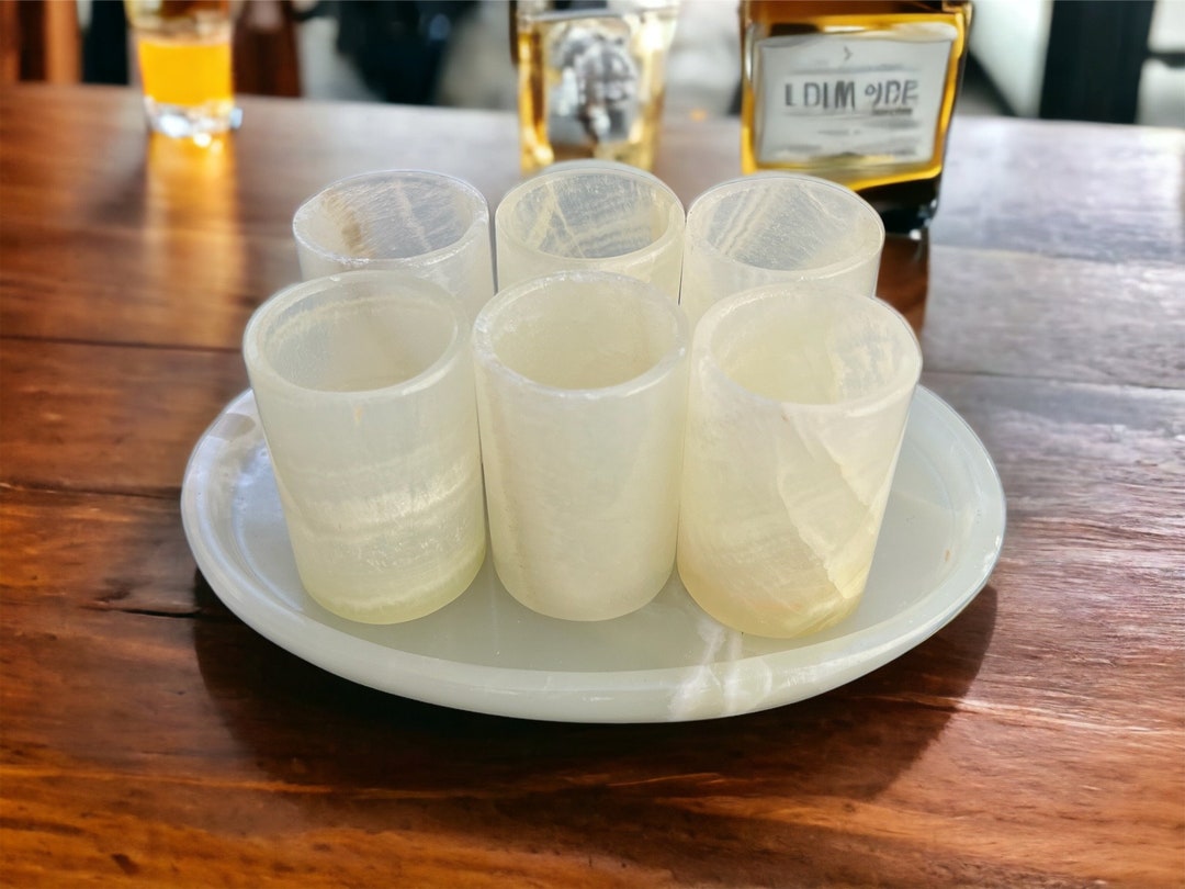 Luxury Tequila Shot Glass Onyx Stone Mexican Shot Glasses - Etsy