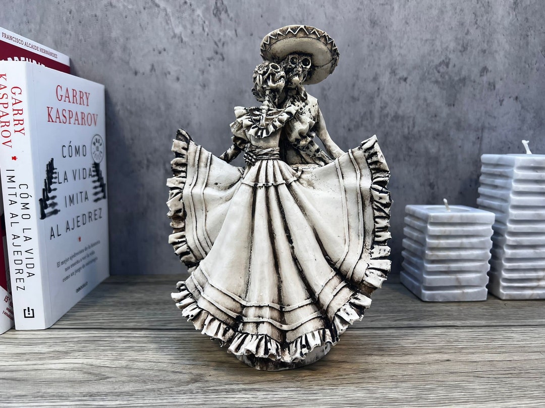 Catrina, Día de muertos, esqueleto humano, catrina mexicana, escultura ...