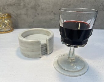 Set of 6 Onyx Coasters Various Models Stone Coasters - Etsy
