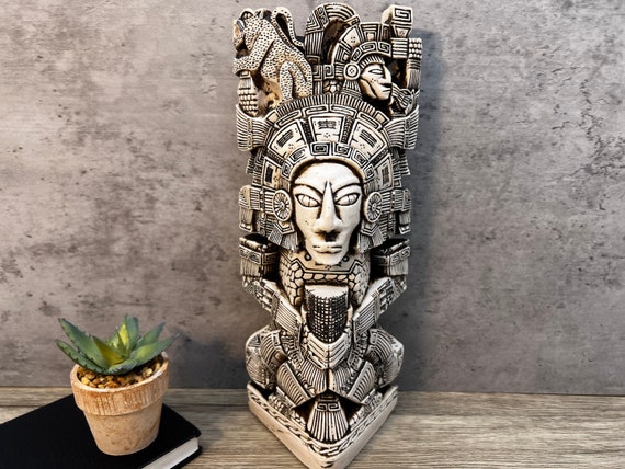 Mexican Decoration Mayan Art Prehispanic Maya Decor Large - Etsy