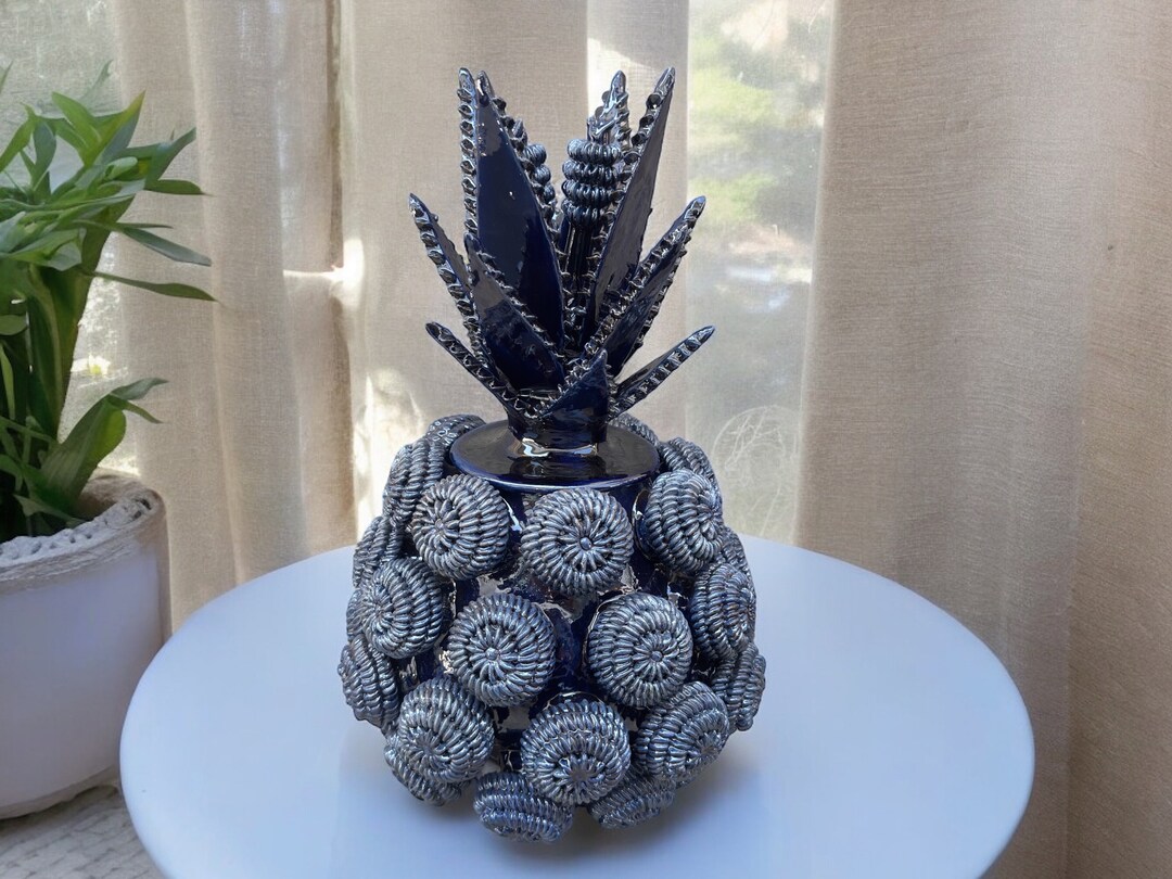 Mexican Pottery, Pineapple Decor, Mexican Decoration, Pineapple ...