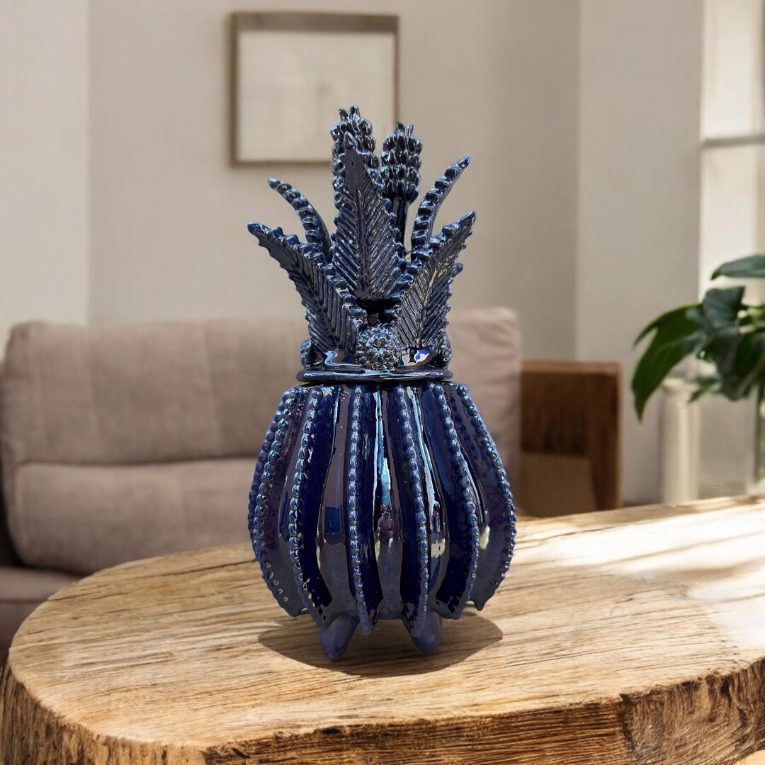 Mexican Pottery, Pineapple Decor, Mexican Decoration, Pineapple ...