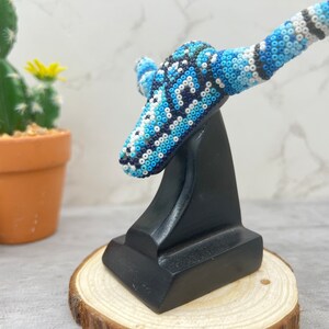 Bull Sculpture Huichol Statue of Mexican Folk Art, Bighorn Sheep ...