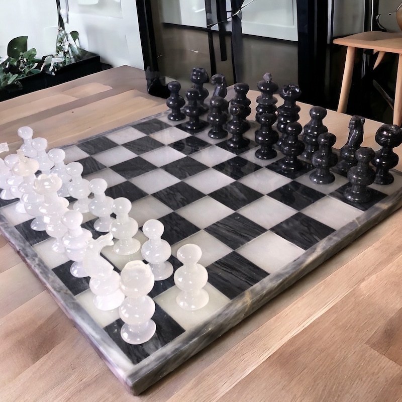 Minimalist Chess Set - Etsy