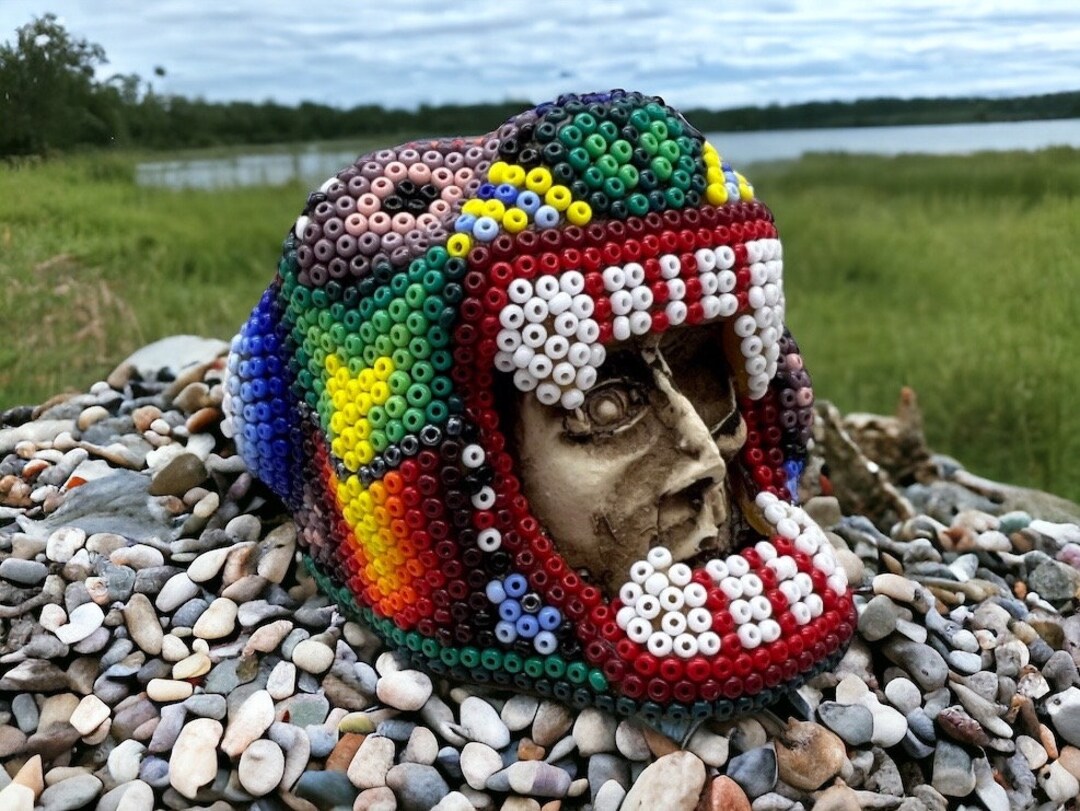 Jaguar Warrior Statue Huichol Sculpture of Mexican Folk Art, Panther ...