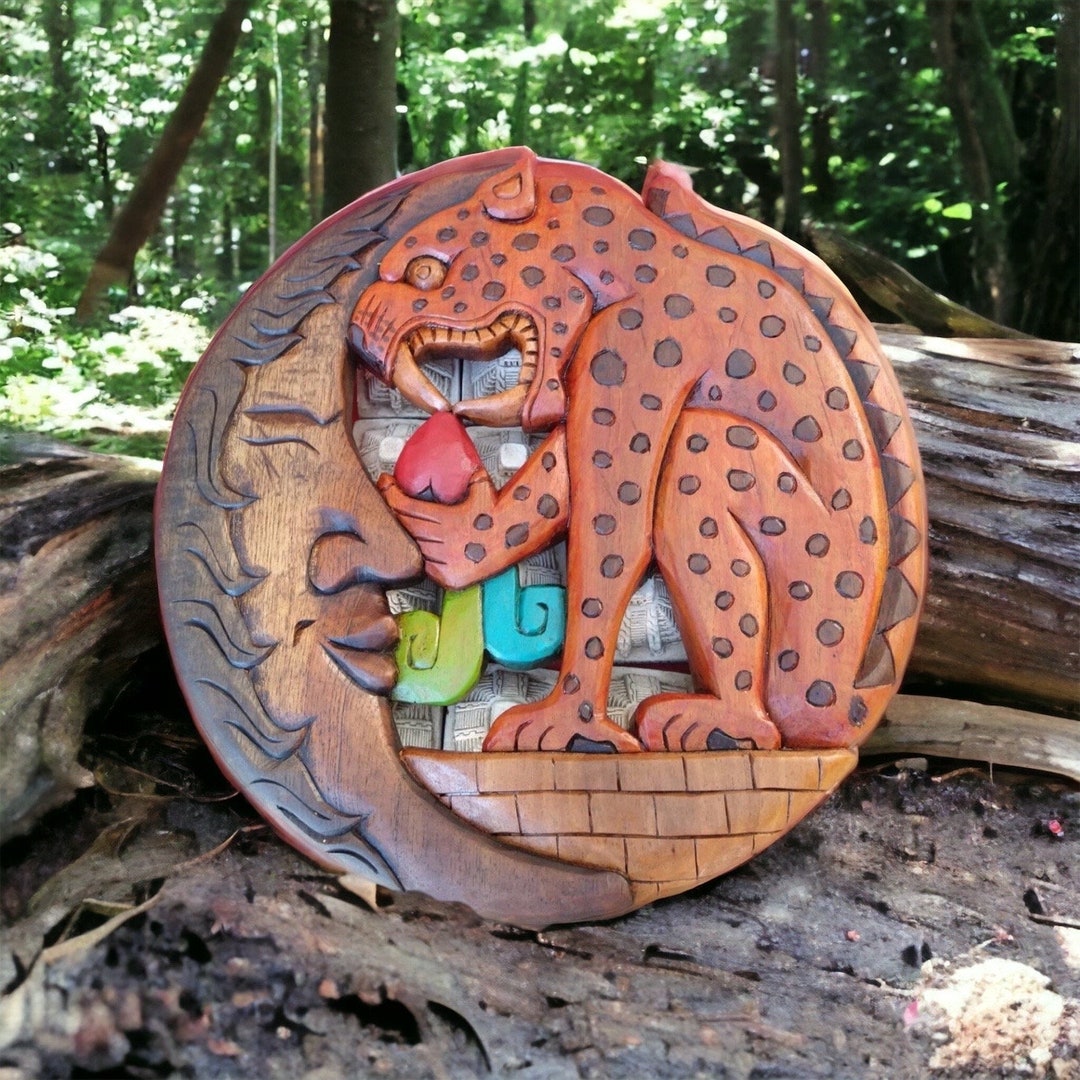 Aztec Art, Mayan Art, Mexican Painting, Prehispanic, Wood Carving ...