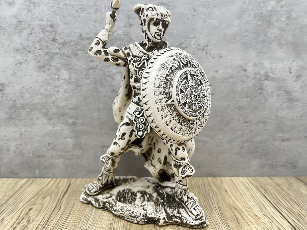 Aztec Warrior in Battle Mexican Decoration Aztec Art - Etsy