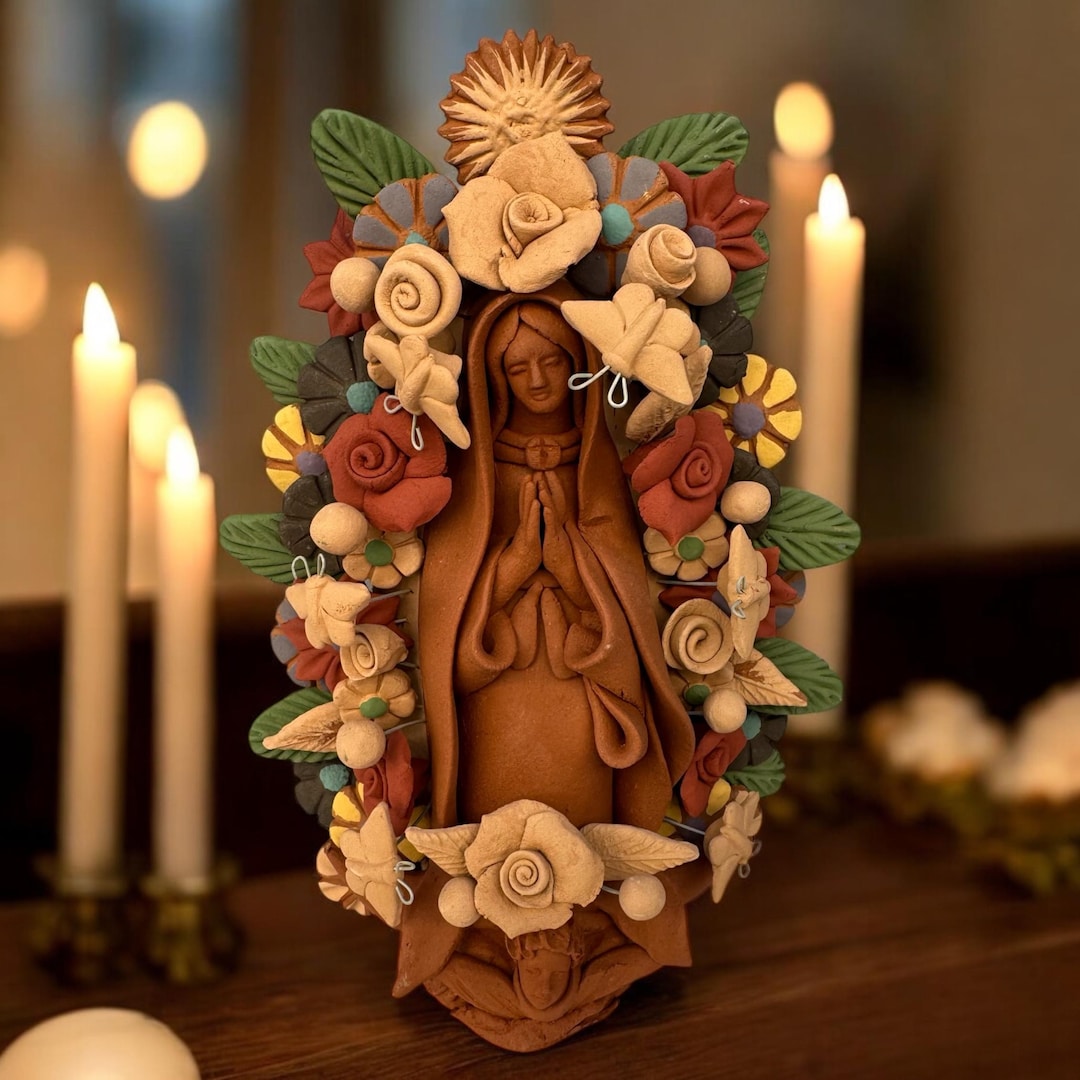 Virgen De Guadalupe Michoacán México, Mary Virgin Home Decoration, Mary ...