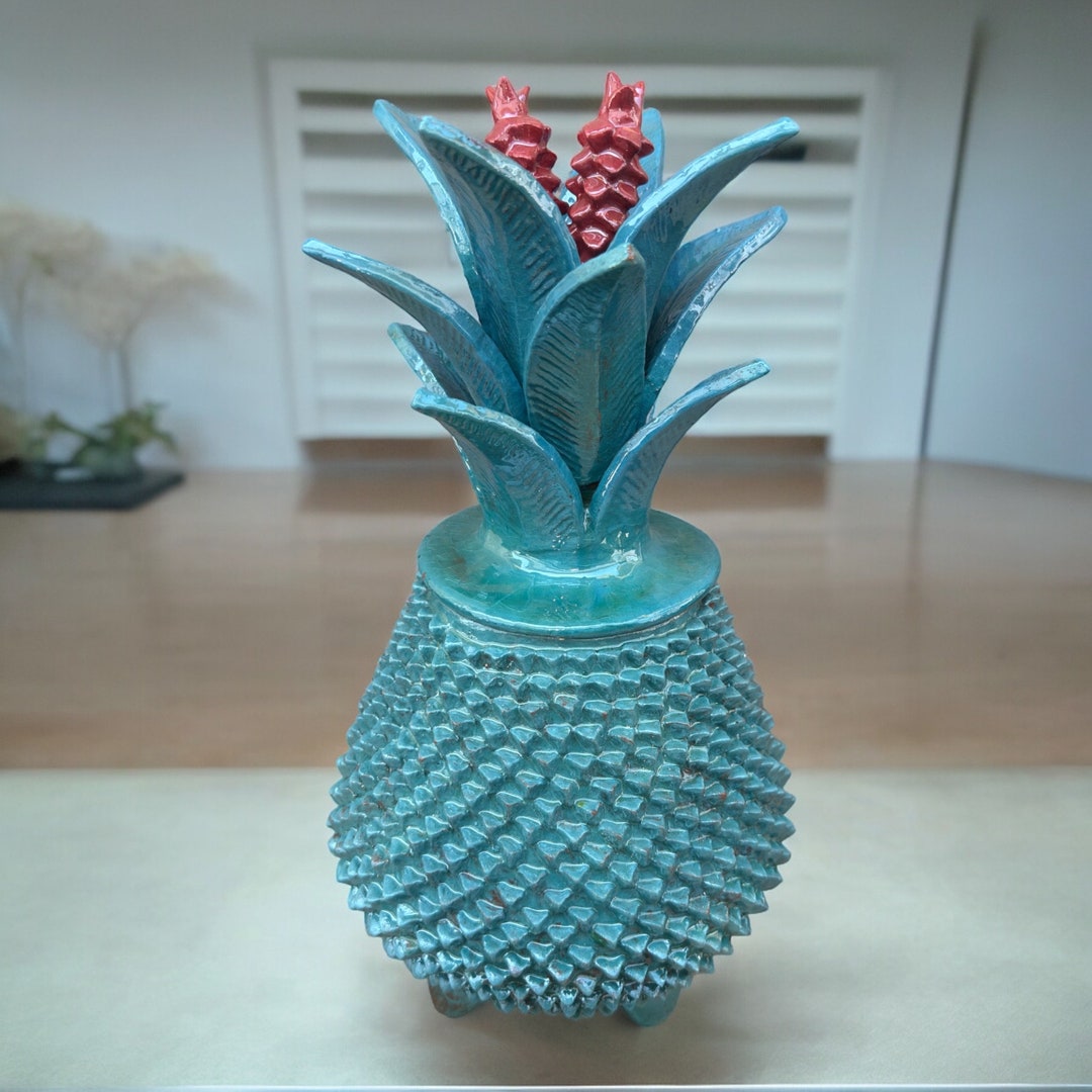 Mexican Pottery, Pineapple Decor, Mexican Decoration, Pineapple ...