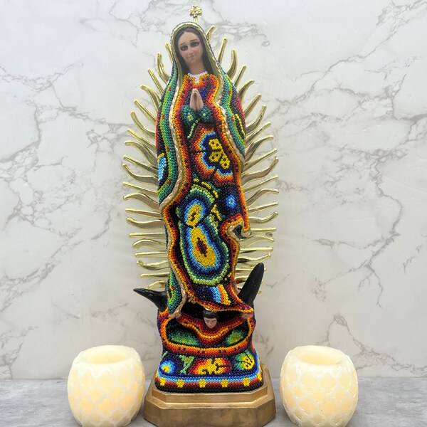 Virgin Mary Statue - Etsy