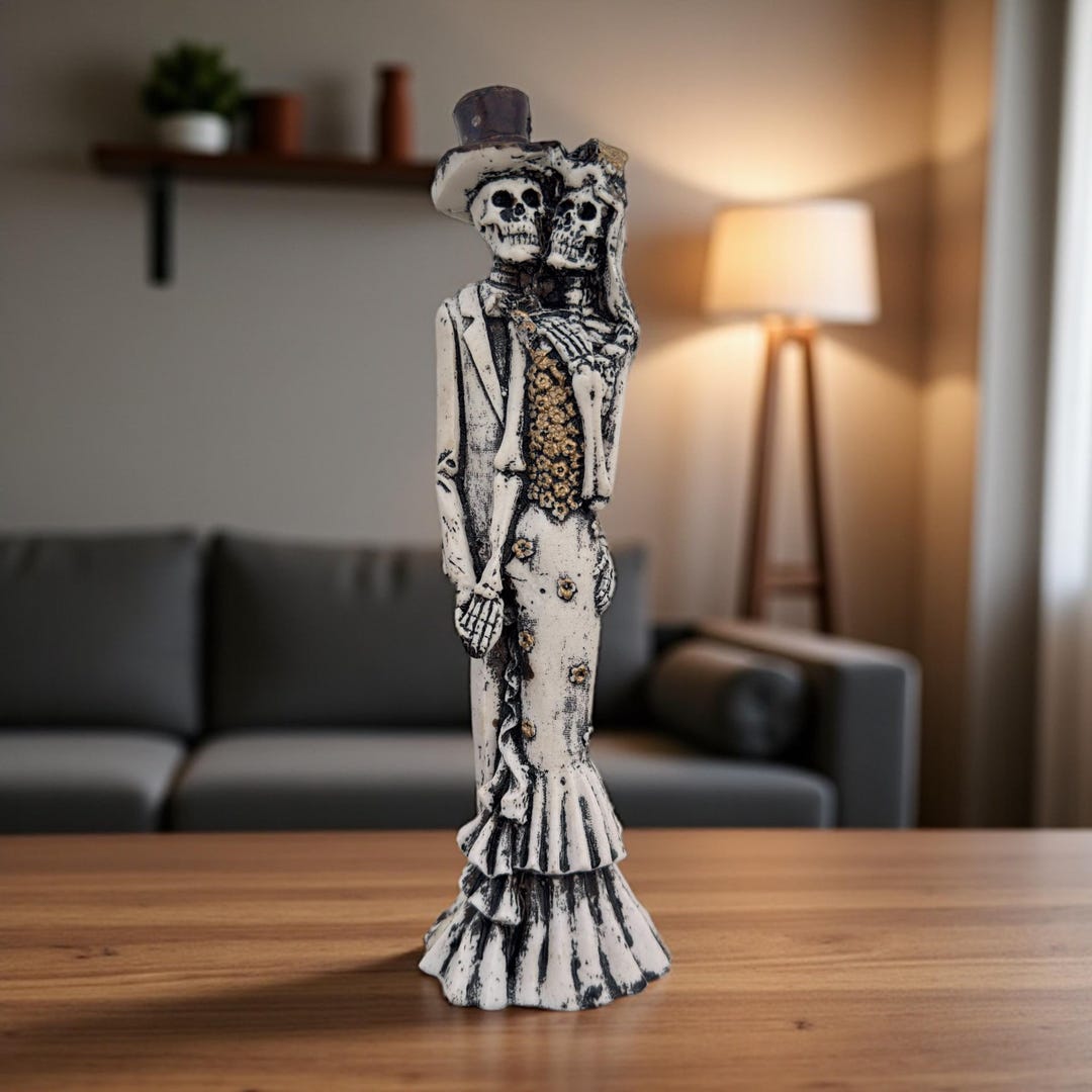 Couple Catrina, Dia De Los Muertos - Day of the Dead, Human Skeleton ...