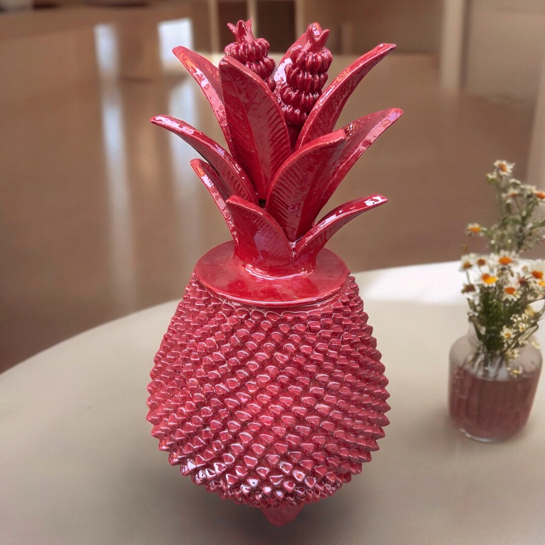 Mexican Pottery, Pineapple Decor, Mexican Decoration, Pineapple ...