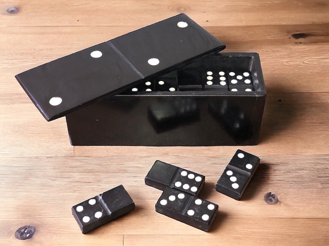 Domino Set Made of Marble, Hand Carved and Elegant Design to Play and ...