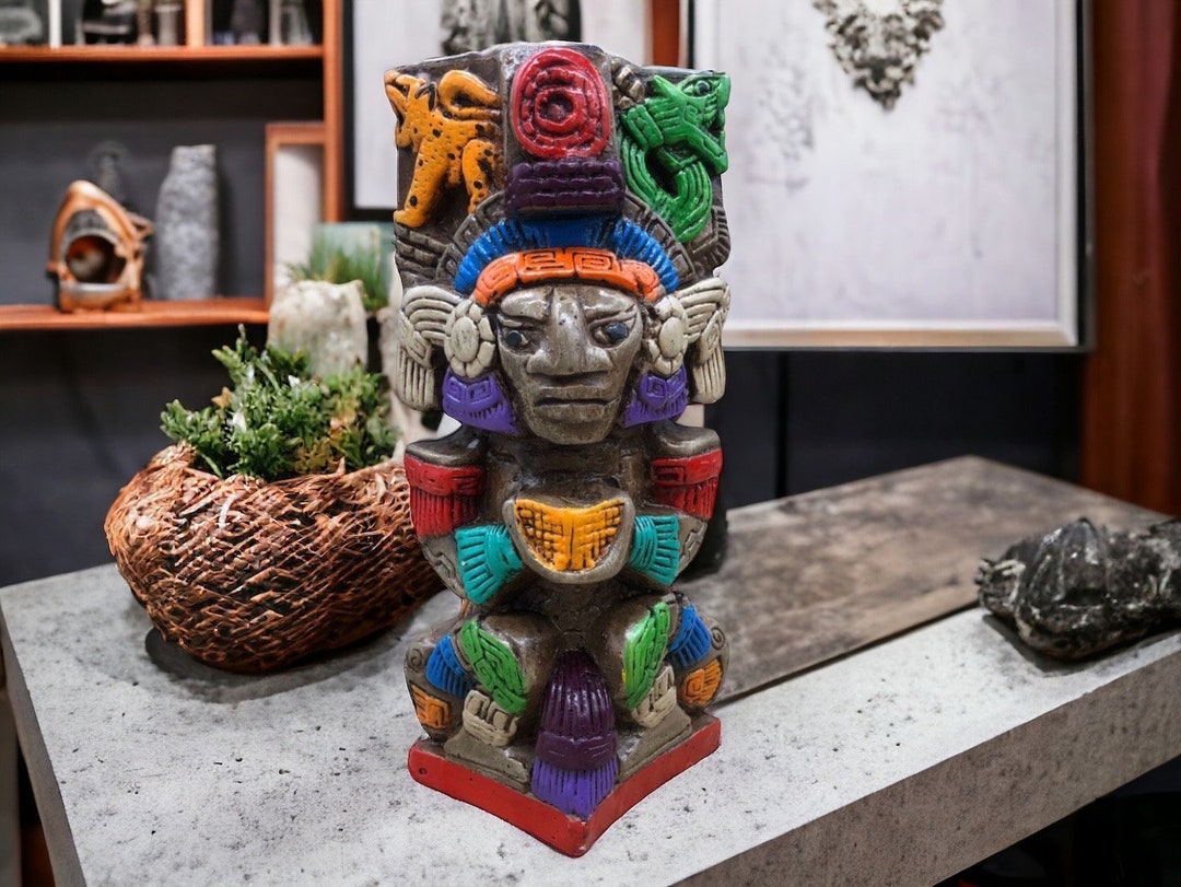 Mexican Folk Art, Mayan Art, Mayan Decor, Prehispanic, Mexican ...