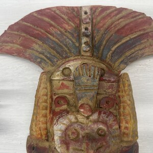 Zenteotl Mask, Lord of the Cobs Handcraft Mexican Culture Home Decor ...
