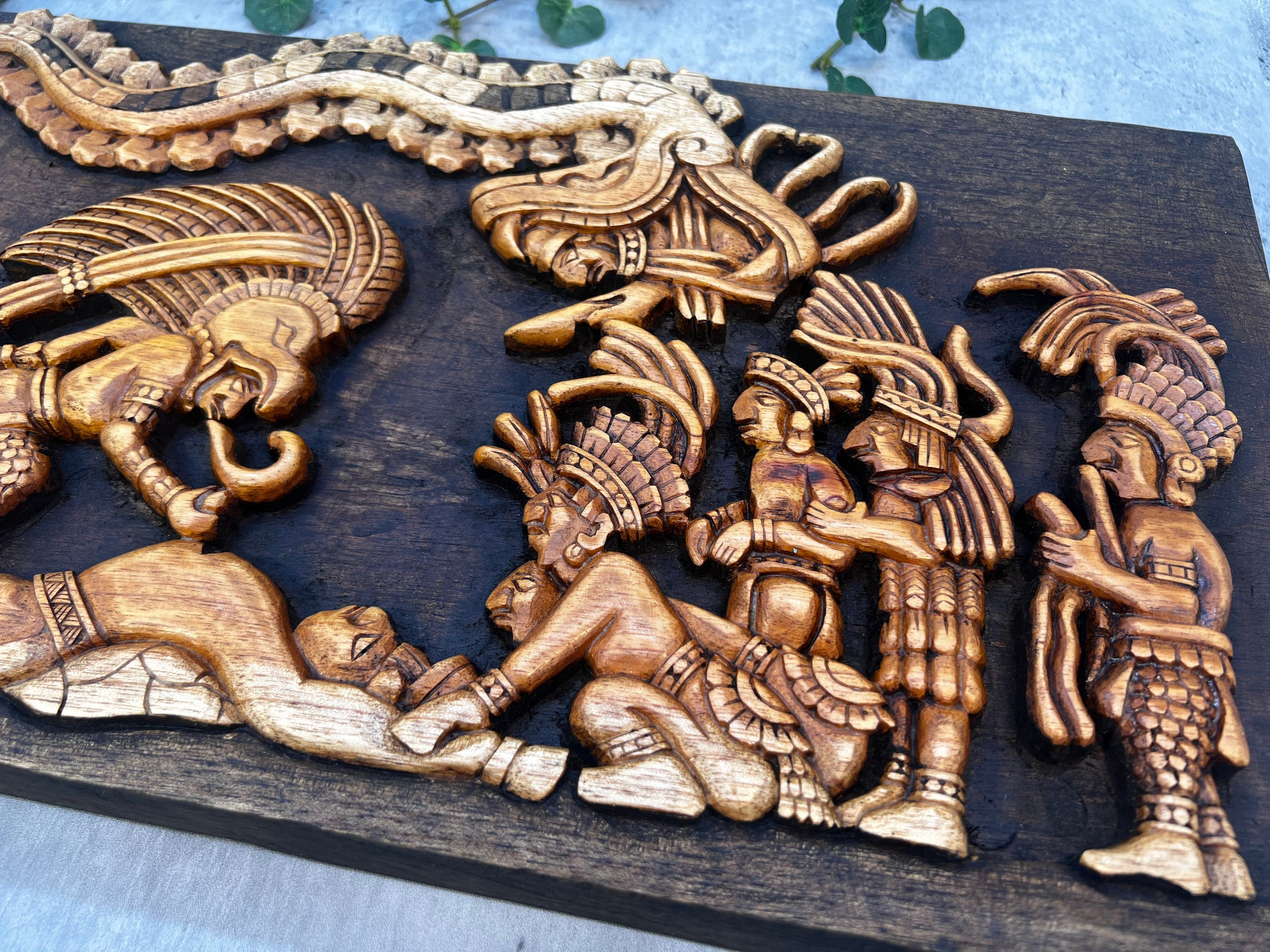 Aztec Art, Mayan Art, Mexican Painting, the Sacrifice, Prehispanic ...