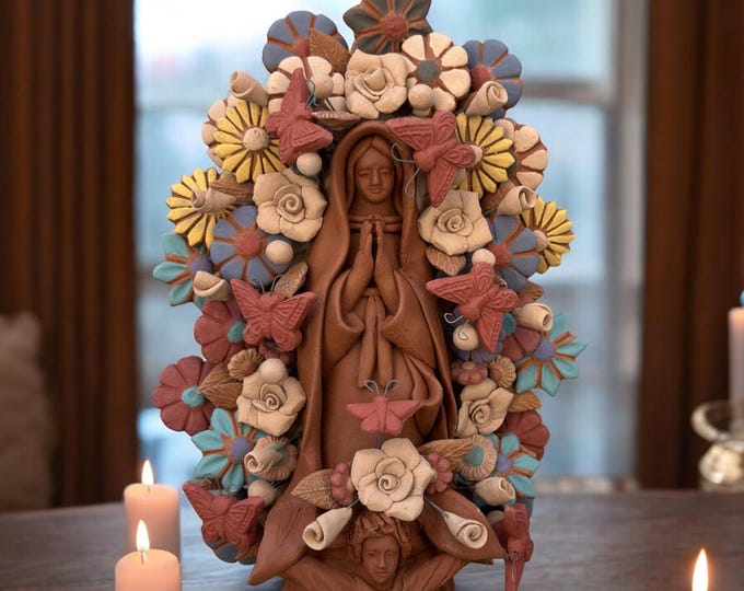 Virgen De Guadalupe Michoacán México, Mary Virgin Home Decoration, Mary ...