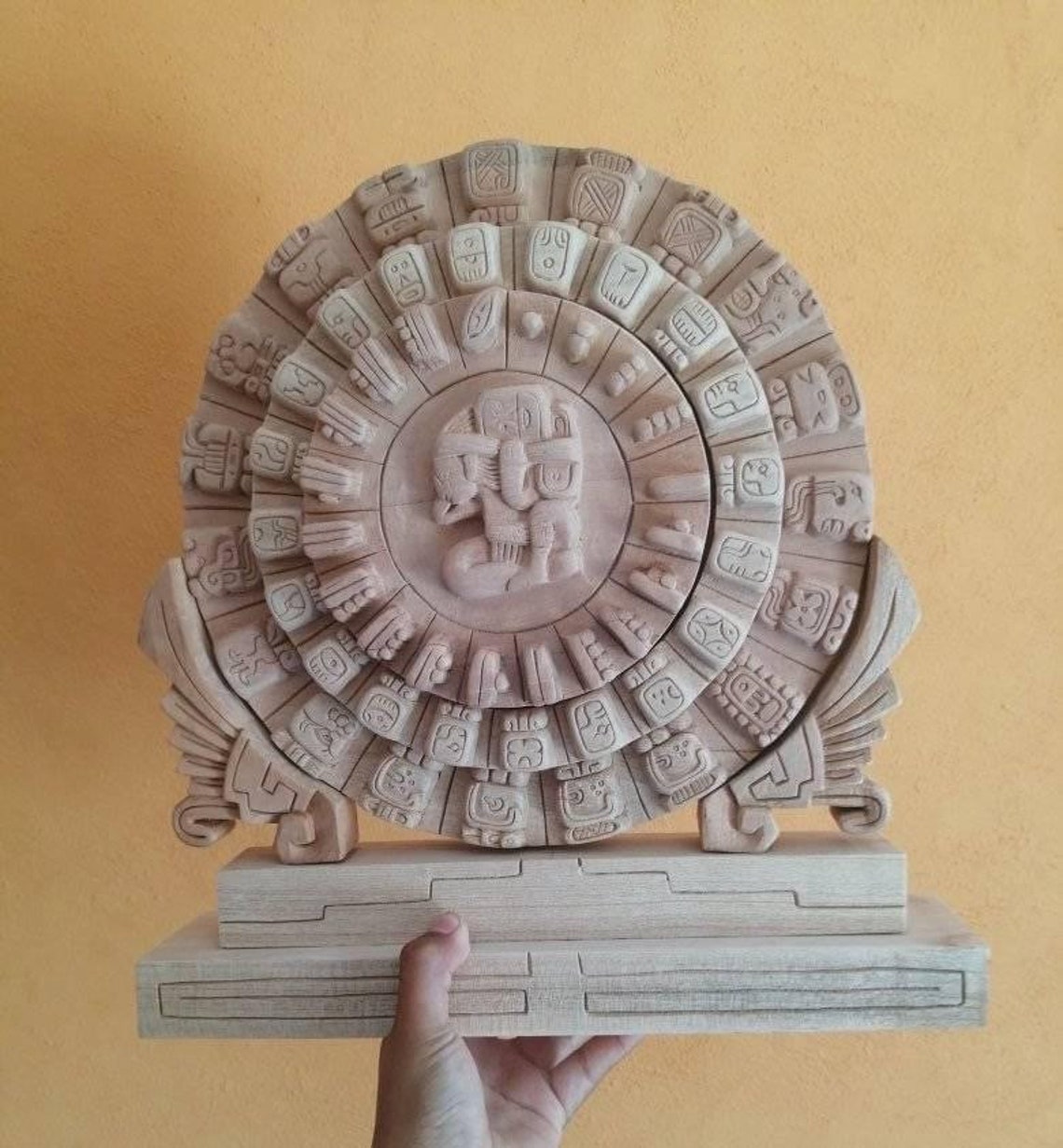 Prehispanic Perpetual Calendar, Mayan Art, Mayan Calendar, Mexican ...