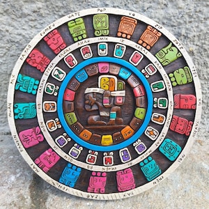 Prehispanic Mayan Art, Mayan Calendar, Mexican Painting, Wood Carving ...