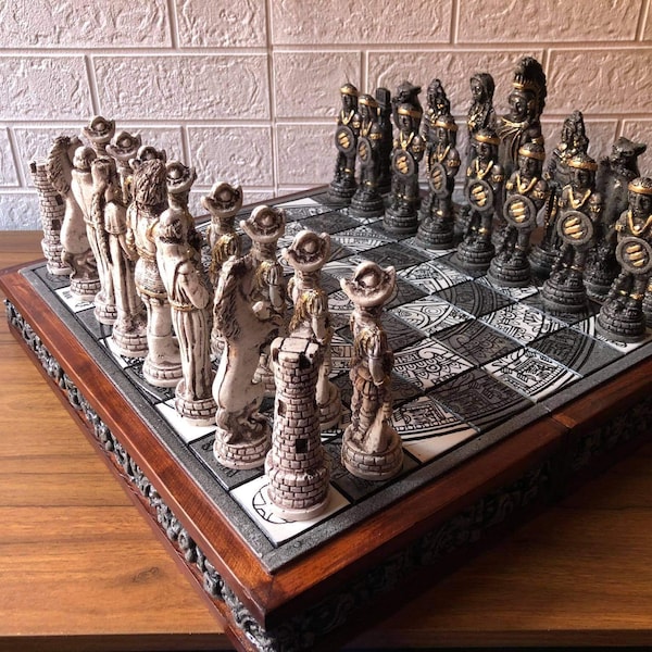 Indian Chess Set - Etsy