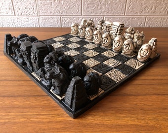 Aztec enochian chess board - notopec
