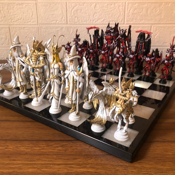 Chess Set Handmade - Etsy