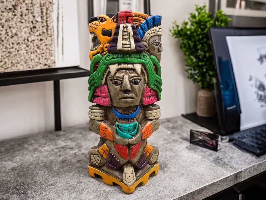 Mexican Folk Art, Mayan Art, Mayan Decor, Prehispanic, Mexican ...