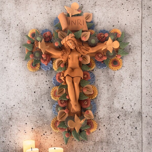 Unique Crucifix - Etsy