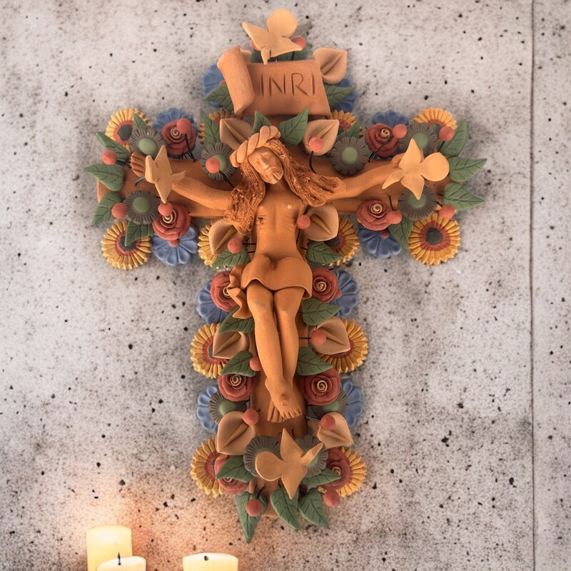 Unique Crucifix - Etsy