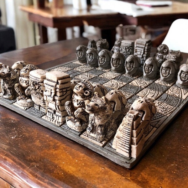 Resin Chess Set - Etsy